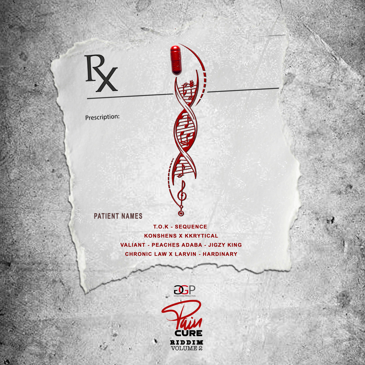 PAIN CURE RIDDIM VOL.2 - GOOD GOOD PRODUCTIONS - Regime Radio